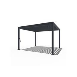 PergoLine Superior Pergola 3,6 m x 4 m anthrazit