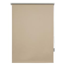 ONDECO Thermo-Rollo Win ohne Bohren Verdunkelung f&uuml;r Fenster und T&uuml;ren lichtundurchl&auml;ssig Gr&ouml;&szlig;e: 75x160 cm, Farbvariante: Beige