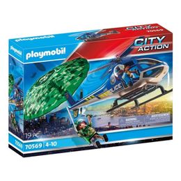 Playmobil Polizei-Hubschrauber: Fallschirmeinsatz