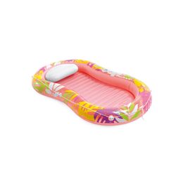 Intex Luftmatratze Wasserliege 57803EU Tropical Oasis Lounger Pool 206x122x23cm pink