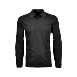 Ragman Poloshirt Langarmshirt mit Polokragen