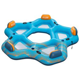 Bestway Badeinsel Day Drifter f&uuml;r 5 Personen mit Getr&auml;nkehaltern