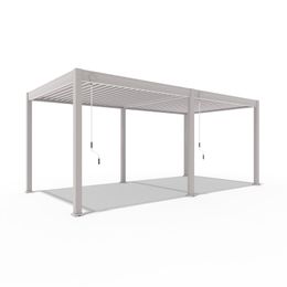 PergoLine Superior Pergola 3 m x 6 m sand