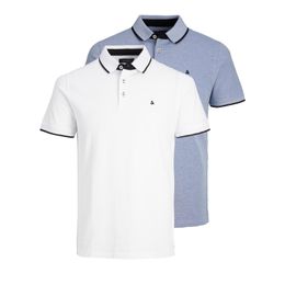 Jack & Jones Jack & Jones Polo 2 Pack Poloshirt JJEPAULOS POLO Shortsleeve