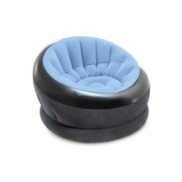 Intex Empire Chair aufblasbarer Komfort Sessel f&uuml;r Innen und Au&szlig;en Sitzkissen sitzen Lounge blau