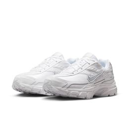 Sneaker Nike Sportswear "Initiator", Herren, Gr. 39, wei&szlig;, metallic silber, photon dust, Leder, Textil, Schuhe Sneaker, inspiriert vom Design des Nike P-6000