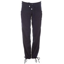 Sporthose WINSHAPE "WTE9", Damen, Gr. S, Normalgr&ouml;&szlig;en, blau (night blau), 90% Baumwolle, 10% Elasthan, Hosen Sporthose, All-Fit Style