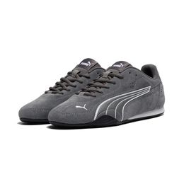 Sneaker Puma "Puma Catch Sneakers Erwachsene", Damen, Gr. 37,5, cool schwarz gray wei&szlig;, Obermaterial: Textil, Kuhleder, Synthetik. Futter: Textil. Innensohle: Textil. Laufsohle: Gummi, Schuhe Sneaker