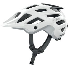 Mountainbikehelm Abus "MOVENTOR 2.0" Gr. L, wei&szlig; (shiny wei&szlig;), Helme, L Kopfumfang: 57cm - 61cm