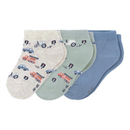 Topomini 3 Paar Baby Sneaker-Socken im Set