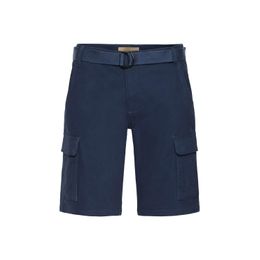 Cargoshorts Blend "Cargoshorts BHMBelos", Herren, Gr. L, N-Gr, blau (marineblaus), Obermaterial: 98% Baumwolle CO. 2% Elasthan EL., Hosen