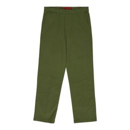 Chinos DC Shoes "Worker Relaxed", Herren, Gr. 28(XS) / L&auml;nge 32(M), L&auml;nge 34, bronze gr&uuml;n, Obermaterial: 99% Walkfrottier, 1% Elasthan;, Hosen