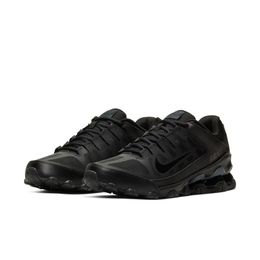 Trainingsschuh Nike "REAX 8 TR MESH", Herren, Gr. 45, grau (schwarz, schwarz, anthrazit), Leder, Synthetik, Schuhe