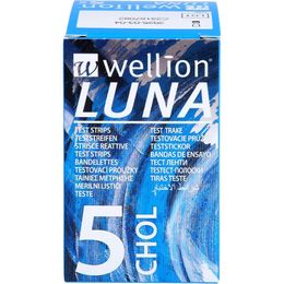 Wellion Luna Cholesterinteststreifen 5 St