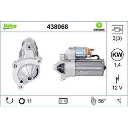 Valeo Starter NEW ORIGINAL PART 438068 f&uuml;r Peugeot TALBOT LANCIA Citro&euml;n Fiat MITSUBISHI Suzuki