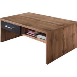 Couchtisch Innostyle "Sonate", braun, B:110cm H:40cm T:64cm, Holzwerkstoff, Tische, Couchtisch, 1 Schubkasten