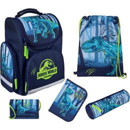 Schulranzen Undercover "Clou", Kinder, Gr. B/H/T: 32cm x 40cm x 22cm, jurassic world, Polyester, Rucks&auml;cke