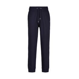 Jogginghose Gant "Jogginghose Regular Shield Sweatpants", Herren, Gr. M, N-Gr, blau, Obermaterial: 87% Baumwolle CO. 13% Polyester PES., Hosen Jogginghose