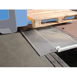 Metalmec klappbare Ladeboardwand MS040AL/1565 - 1262x1565 mm / Aluminiumscharniere