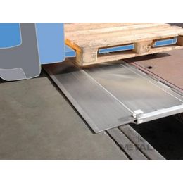 Metalmec klappbare Ladeboardwand MS030AL/1190 - 1262x1190 mm / Aluminiumscharniere