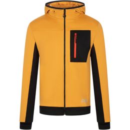 8848 Outdoor Fleecejacke Herren - Gr&ouml;&szlig;e XL - gelb