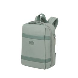 Notebookrucksack Samsonite, Gr. B/H/T: 23cm x 32cm x 12cm, gr&uuml;n, Polyester, Rucks&auml;cke, edles Design