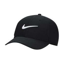 Baseball Cap Nike "U NK DF CLUB CAP S CB P", Damen, Gr. L (60/62), schwarz-wei&szlig; (schwarz, wei&szlig;), Obermaterial: 100% Polyester, Caps, mit Tri-Glide Verschluss, f&uuml;r Erwachsene, sportlicher Stil