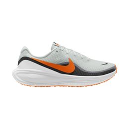 Laufschuh Nike "Revolution 8", Herren, Gr. 42,5, sanftes wei&szlig;, total orange, wei&szlig;, schwarz, Synthetik, Textil, Schuhe Laufschuh