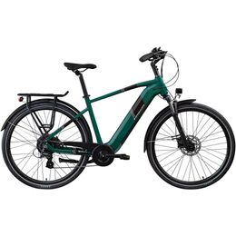 Z&uuml;ndapp E-Bike Z&Uuml;NDAPP "Z810" Gr. 52, gr&uuml;n (dunkelgr&uuml;n metallic), Elektrofahrr&auml;der, 52cm, 28 Zoll (71,12cm), Pedelec, Elektrofahrrad f&uuml;r Damen und Herren