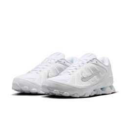 Sneaker Nike Sportswear "Reax 8", Herren, Gr. 47, wei&szlig;, metallic silber, pure platinum, Synthetik, Schuhe Sneaker, inspiriert vom Design des Nike Shox