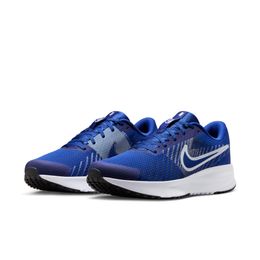 Laufschuh Nike "Run Defy", Herren, Gr. 41, wei&szlig; (deep royal blau, wei&szlig;, world indigo, schwarz), Synthetik, Textil, Schuhe Laufschuh, Topseller