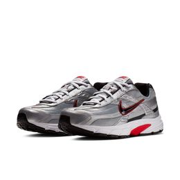 Sneaker Nike Sportswear "INITIATOR", Herren, Gr. 40, metallic silber, schwarz, wei&szlig;, Leder, Textil, Schuhe Sneaker, inspiriert vom Design des Nike P-6000