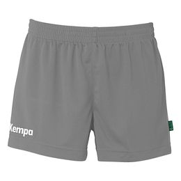Shorts Kempa "Shorts Team Women", Herren, Gr. L, US, grau (steingrau), Obermaterial: 100% Polyester Pol. recyc.., Hosen Shorts