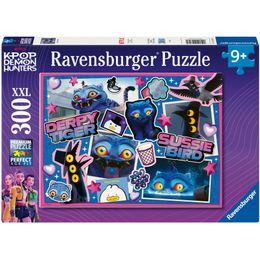 Puzzle Ravensburger "KPop Demon Hunters - Derpy & Sussie", bunt, Puzzles, KinderB:49cm H:36cm, Pappe, Motiv, Made in Germany, B:49cm H:36cm