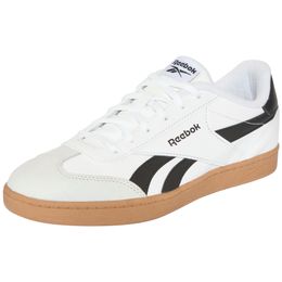 Sneaker Reebok CLASSIC "REEBOK SMASH EDGE", Kinder, Gr. 37, ftwrwei&szlig;, schwarz, rgum1, Synthetik, Schuhe Sneaker