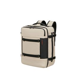 Reiserucksack Samsonite, Gr. B/H/T: 36cm x 45cm x 20cm, natur, Polyester, Rucks&auml;cke Reiserucksack, wasserabweisend