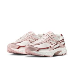 Sneaker Nike Sportswear "Initiator", Herren, Gr. 36,5, phantom, echo pink, fossil stone, rot sepia, Leder, Textil, Schuhe Sneaker, inspiriert vom Design des Nike P-6000
