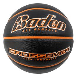 Basketball Kempa "Basketball Baden Crossover" Gr. 6, schwarz (schwarz, orange), B&auml;lle, Herren, 6