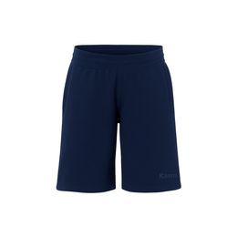 Shorts Kempa "Shorts STATUS", Herren, Gr. M, US, blau (marine), Obermaterial: 72% Baumwolle CO. 28% Polyester PES., Hosen Shorts
