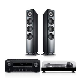 Teufel DEFINION 3 + DENON DRA-800H + DUAL DT 500