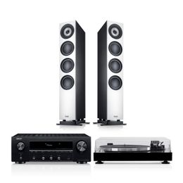 Teufel DEFINION 3 + DENON DRA-800H + DUAL DT 500