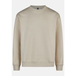 Sweatshirt SALZHAUT "Pullover FLOOT", Herren, Gr. S, beige (oat), Obermaterial: 60% Baumwolle CO. 40% Polyester PES., Sweatshirts Sweatshirt