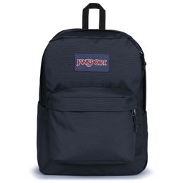 Freizeitrucksack JanSport "SuperBreak Plus", Gr. B/H/T: 33cm x 42,5cm x 21,6cm, blau (navy), Polyester, Basic, Rucks&auml;cke Freizeitrucksack, im schlichten Look