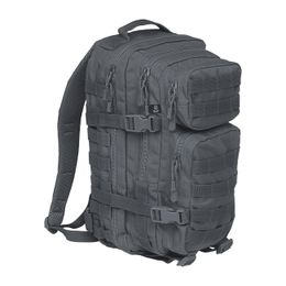 Rucksack Brandit "Brandit Herren Medium US Cooper Backpack", Gr. onesize, charcoal, Polyester, Rucks&auml;cke Rucksack