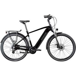 Z&uuml;ndapp E-Bike Z&Uuml;NDAPP "Z810" Gr. 52, schwarz (schwarz, grau, schwarz), Elektrofahrr&auml;der, Herren, 52cm, 28 Zoll (71,12cm), Pedelec, Elektrofahrrad f&uuml;r Herren