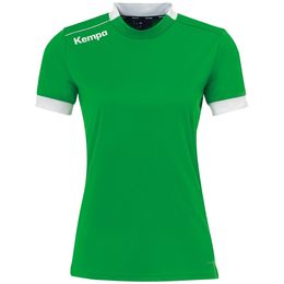 T-Shirt Kempa "Shirt PLAYER TRIKOT WOMEN", Damen, Gr. M, gr&uuml;n (gr&uuml;n, wei&szlig;), Obermaterial: 100% Polyester PES., Shirts T-Shirt
