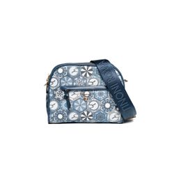Schultertasche GATTINONI "Teodosia Daily Crossbody Bag Damen", Damen, Gr. B/H/T: 8cm x 17cm onesize, lapislazuli, PVC, Polyurethan, Taschen Schultertasche, Schultertasche Damen, Abendtasche, Fashion, Lifestyle, Sale