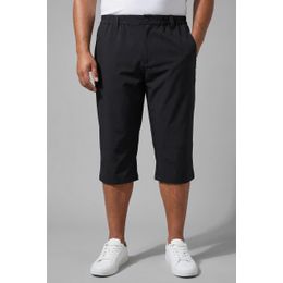 Funktionsshorts MAN'S WORLD PLUS "Gro&szlig;e Gr&ouml;&szlig;en", Herren, Gr. L, N-Gr, schwarz, Web, Obermaterial: 90% Polyester, 10% Elasthan, unifarben, regular fit kniebedeckend, Hosen, Dehnbund, perfekter Sitz sportliche Webhose f&uuml;r alle Aktivit&auml;ten