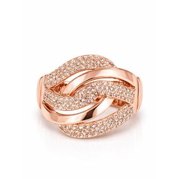 Fingerring "Paris", rosa (ros&eacute;golden), Collezione Alessandro, Fingerringe, Damen, Messing, Fingerring