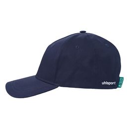 Snapback Cap Uhlsport "Cap Base", Herren, Gr. NOSIZE, blau (marine), Obermaterial: 100% Baumwolle CO(Bio)., Caps